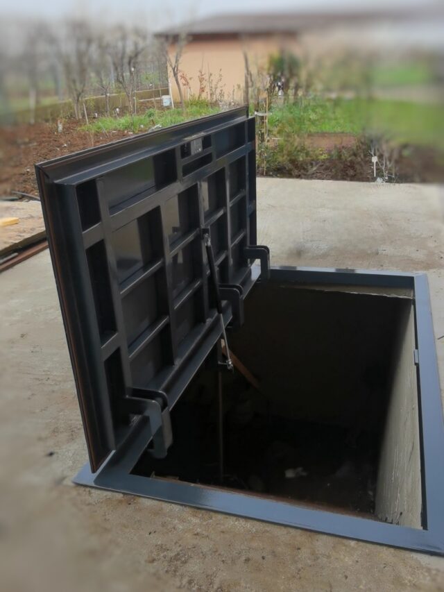 Capac Beci De Exterior - Camera Tehnica Piscina