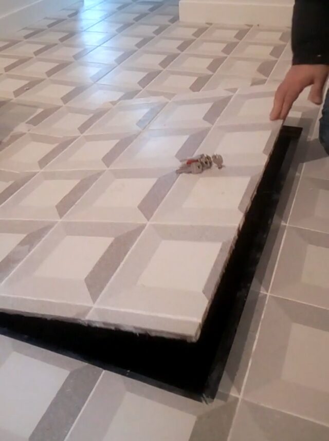 Usa Beci Placata Cu Gresie – Trape Pentru Beciuri – FeroStil